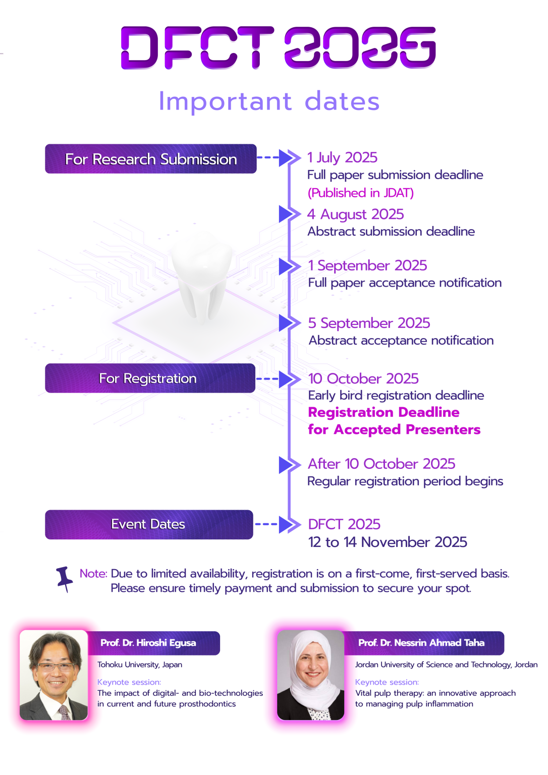 Registration – DFCT2025